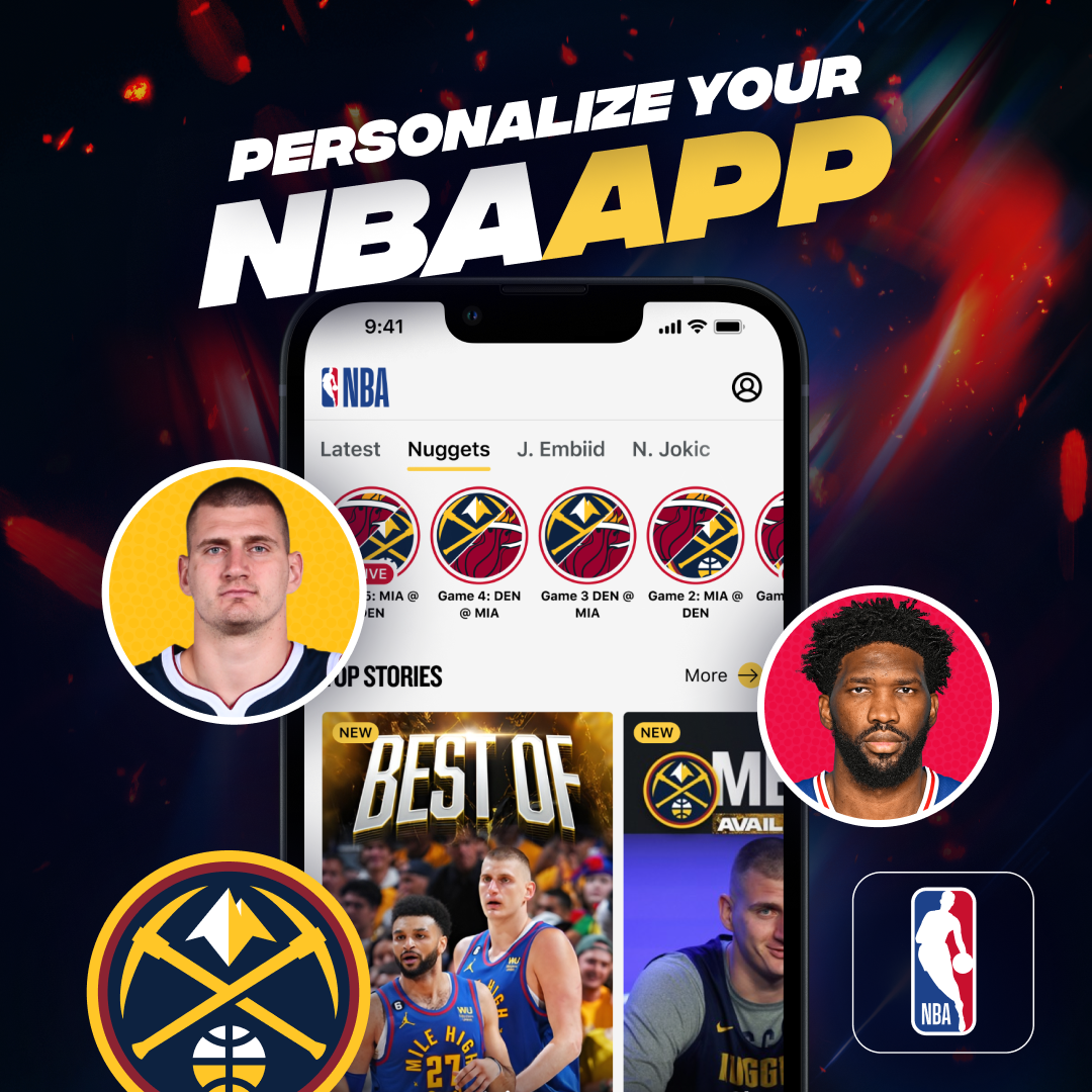 NBA app launches personalization features, live game experience ...